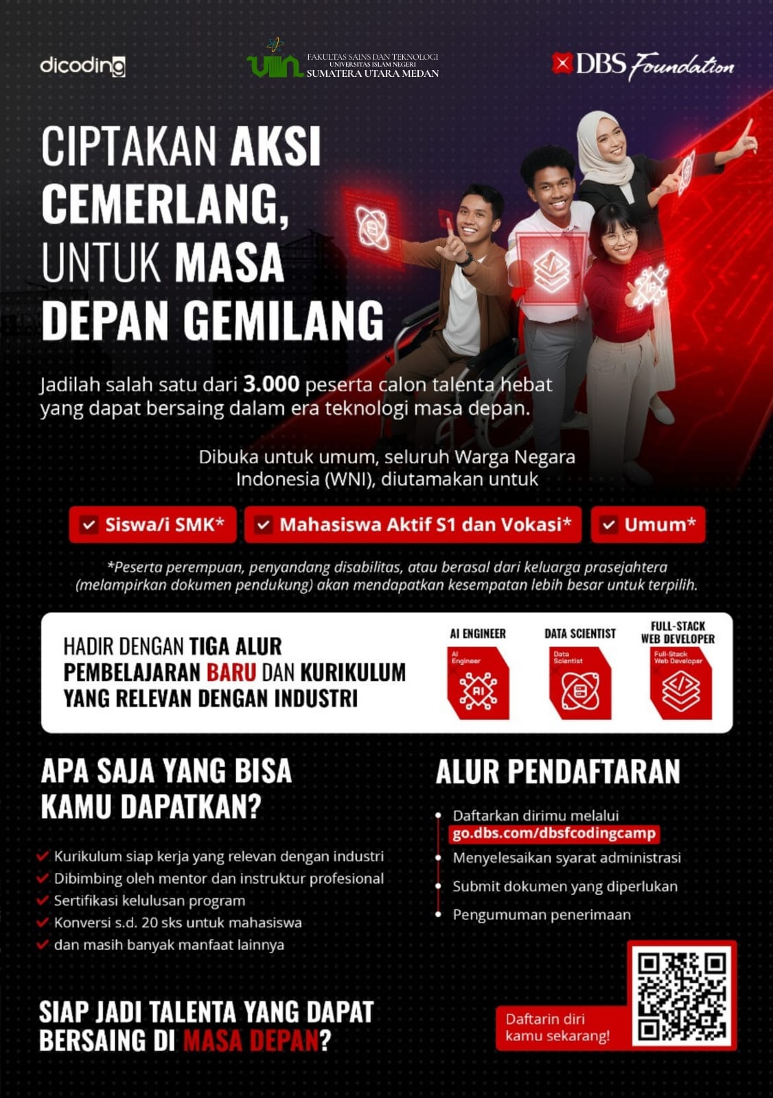 FST UIN SU Medan menyelenggarakan Sosialisasi Coding Camp 2026 ...